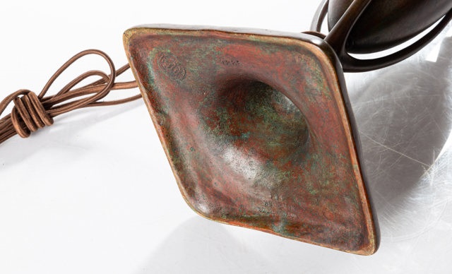 Tiffany Studios Torpedo Bronze Lamp Base by Tiffany Studios on artnet