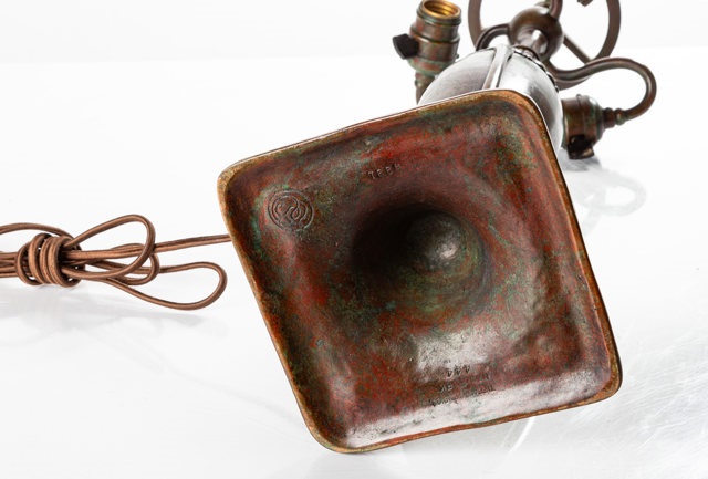 Tiffany Studios Torpedo Bronze Lamp Base by Tiffany Studios on artnet