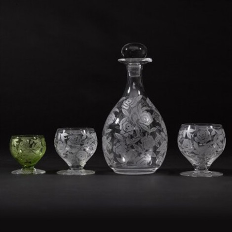 A Baccarat Fontenay pattern part table service, 20th century, the ...