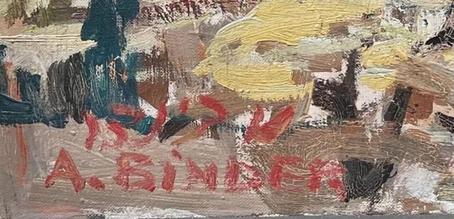 Jerusalem view by Avraham Binder on artnet