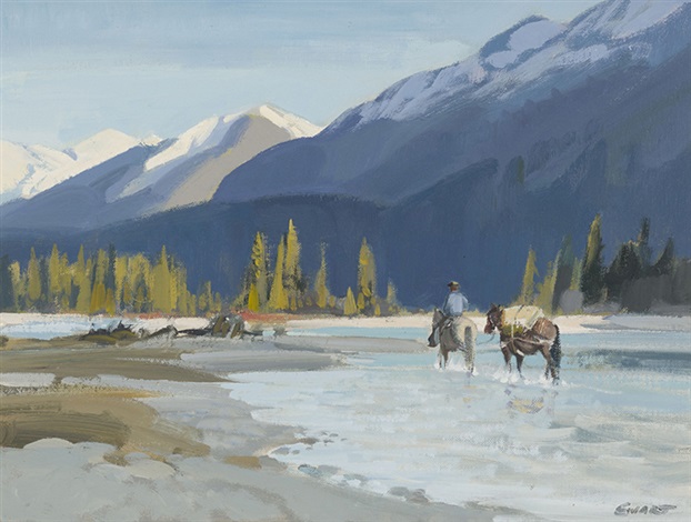 Near Simpson Pass by Peter Ewart on artnet