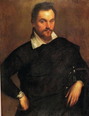 Portrait of a nobleman, three-quarter-length, with a sword by Jacopo ...