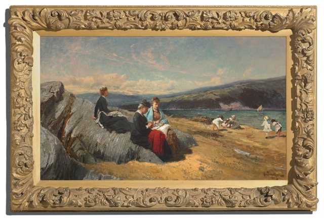 Low Tide, Murray Bay by Henry Sandham on artnet