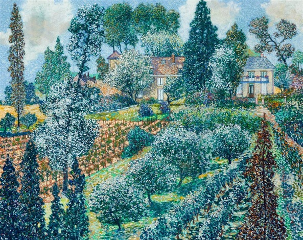 RURAL SCENE, FRANCE by Victor Richardson on artnet