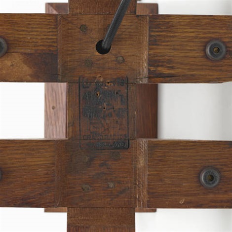 Rare table lamp, model 7 by Charles P. Limbert Co on artnet