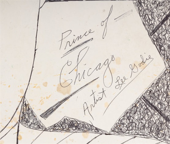 Prince of Chicago and Chicago Mona Lisa a pair of works by Lee Godie on ...