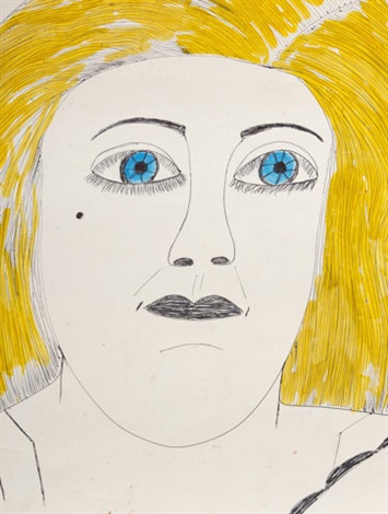 Prince of Chicago and Chicago Mona Lisa a pair of works by Lee Godie on ...