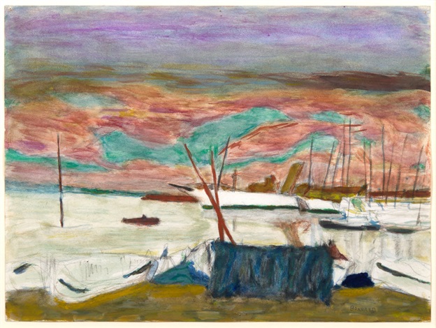Le port de Cannes by Pierre Bonnard on artnet