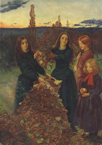 Autumn Leaves by John Everett Millais on artnet