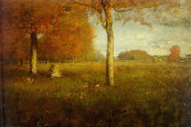 An autumn day by George Inness on artnet