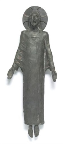 Maquette for Christ in Majesty by Jacob Epstein on artnet