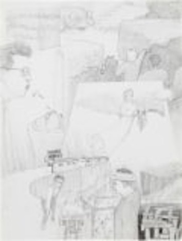 10 works from Dream Drawing by Jim Shaw on artnet