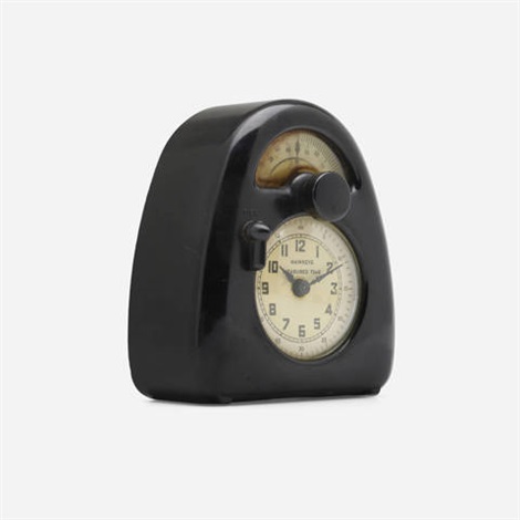 Measured Time clock and kitchen timer by Isamu Noguchi on artnet