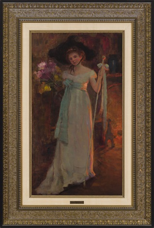 Young Woman by Sophie T. Pemberton on artnet