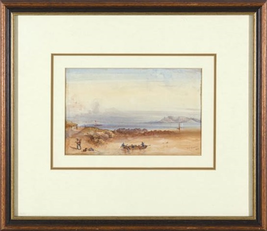 Table Bay from Bloubergstrand by Thomas William Bowler on artnet
