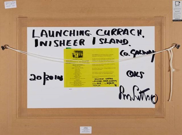 LAUNCHING THE CURRACH, INISHEER ISLAND, COUNTY GALWAY by Ivan Sutton on ...