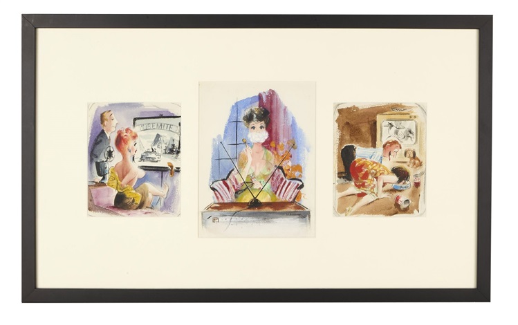 Wife Training three drawings from the Subliminal Pitch portfolio by ...