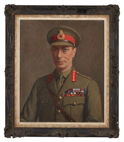 H.M. King George VI by John Bulloch Souter on artnet