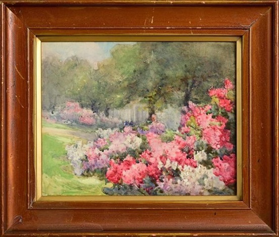 The Garden in Spring by Mildred Anne Butler on artnet