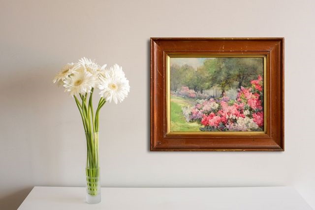 The Garden in Spring by Mildred Anne Butler on artnet