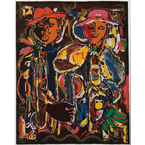 The Farmer and His Wife by David Driskell on artnet