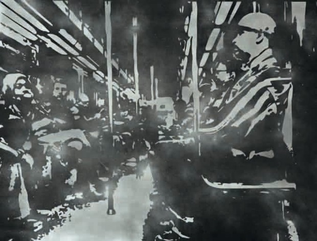 Ghost subway by Victor Ash on artnet