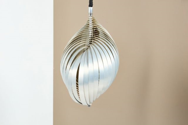 Spiral Kinetics Pendant Lamp by Henri Mathieu on artnet