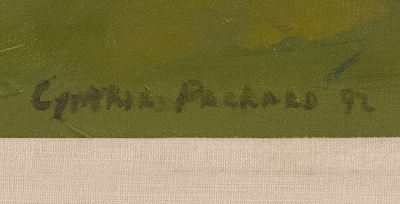 Three trees by Cynthia Packard on artnet