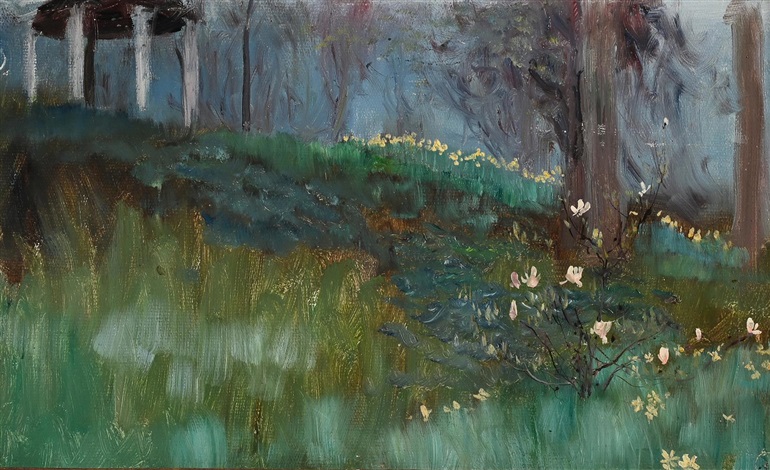 THE TEMPLE OF AEOLUS, KEW GARDENS by Herbert Arnould Olivier on artnet