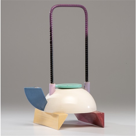 Teapot by Peter Shire on artnet