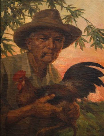 Sabungero by Fernando Amorsolo on artnet