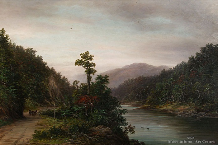 Buller Gorge by William George Baker on artnet