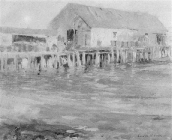 The fish house by Joseph Pierre Birren on artnet