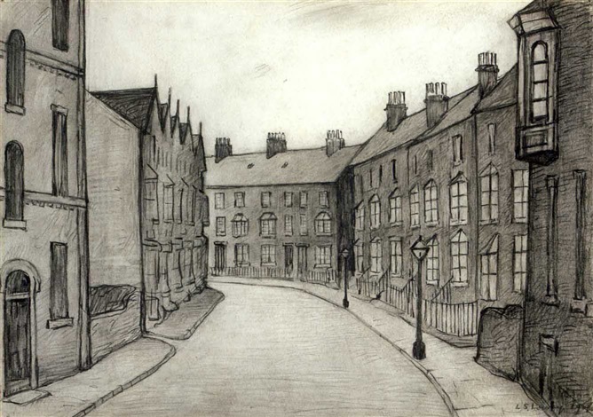 Edward Henry Street, Rhyl by L.S. Lowry on artnet