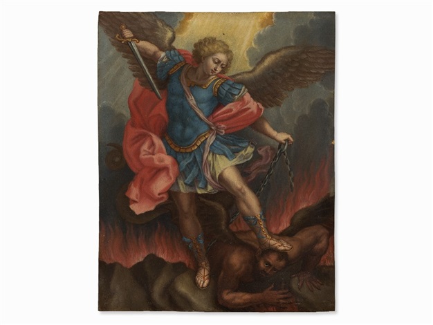 Archangel Michael Defeats Satan by Guido Reni on artnet