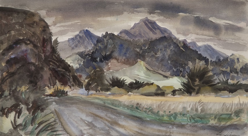 The Maratoto Valley by Eric Lee-Johnson on artnet