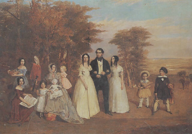 A family portrait by James Waylen on artnet