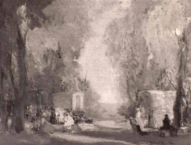 The gypsy camp by Frederick Rushing Roe on artnet