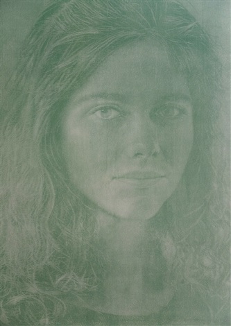 Dominique by Franz Gertsch on artnet