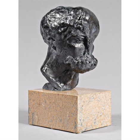 Prometheus head Hlava promethea by Vincenc Makovský on artnet