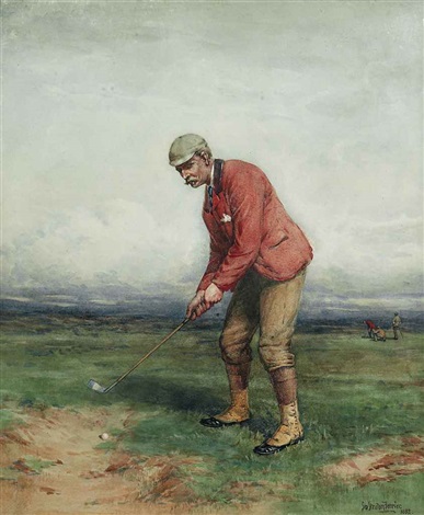 The Golfer by George Straton Ferrier on artnet
