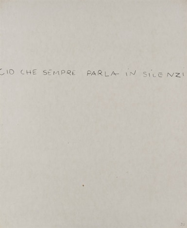 Insicuro Noncurante by Alighiero Boetti on artnet