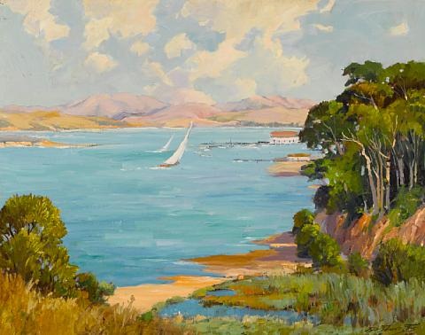 Shores of Marin by George Demont Otis on artnet