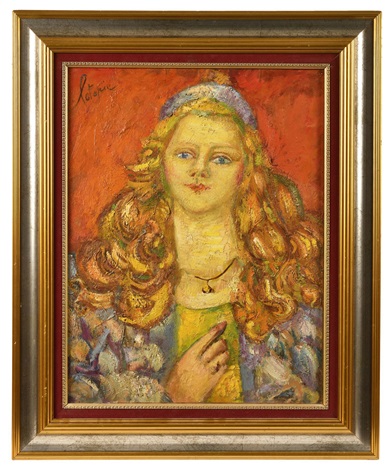 Jeune femme blonde by Louis Robert Arthur Latapie on artnet