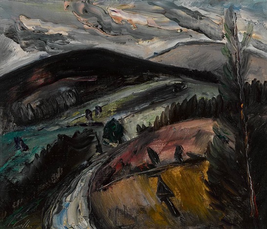 TOWARDS SALLY GAP, COUNTY WICKLOW by Peter Collis on artnet