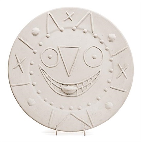 Clock with tongue by Pablo Picasso on artnet