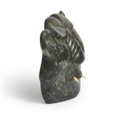 OPPOSING FACES, 19801981 by David Ruben Piqtoukun on artnet