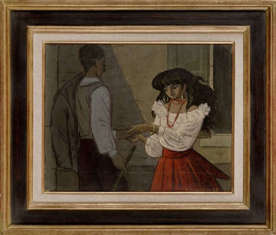La bonne aventure by Emile (François) Chambon on artnet