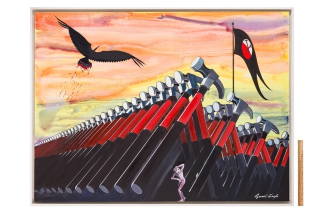Pink Floyd and Marching Hammers by Gerald Scarfe on artnet