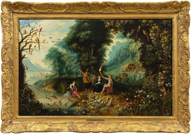 An allegory of the four elements Allégorie des quatre éléments by Jan ...